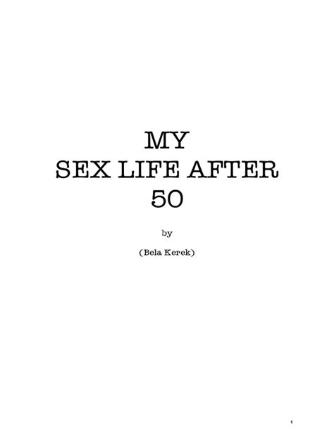 My Sex Life After 50 Pdf