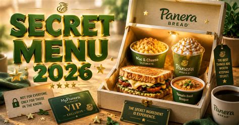 Panera Bread Drinks Menu 2026 Prices And Caffeine Content