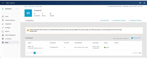 Cisco Spaces Iot Service Configuration Guide Wireless Getting Started Cisco Spaces Cisco