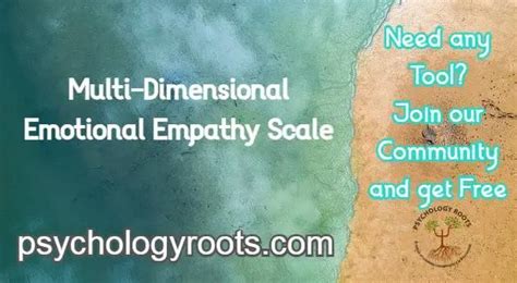 Psychology Roots On Linkedin Multidimensional Emotional Empathy Scale