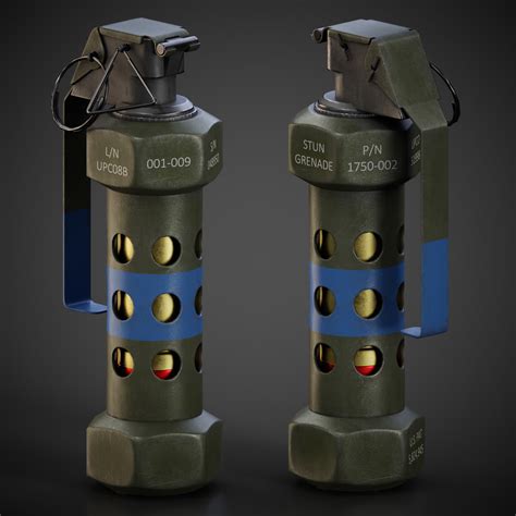 Artstation M84 Stun Grenade Flashbang