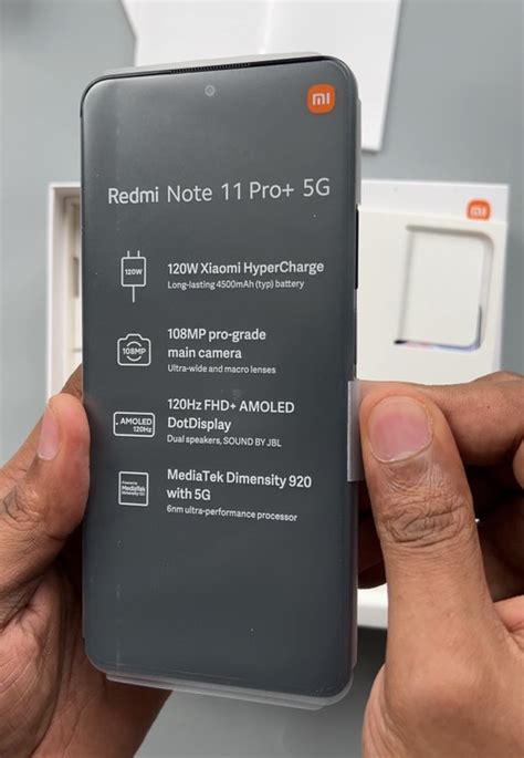 Redmi Note Pro Plus G Unboxing And First Impressions Price Photos Phones Nigeria