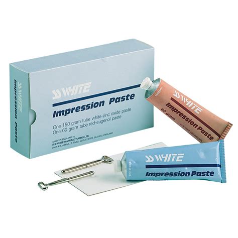 Ss White Impression Paste Smartdent Supplies Limited