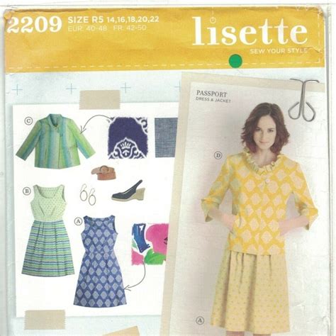 Lisette Pattern Etsy