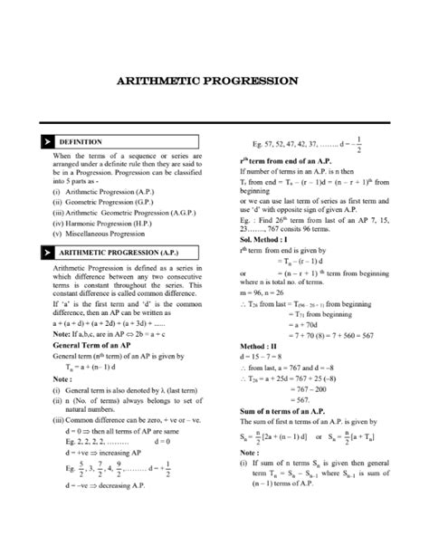 Chapter 1 Arithmetic Progressions