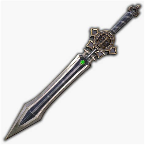 Fantasy Sword 17 3d Model
