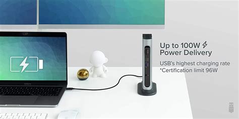 Plugable Thunderbolt 3 Docking Station Has 14 Ports 100w Power Delivery