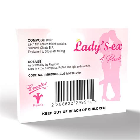 Ladys S Ex 100mg Tablets 4s Adult World