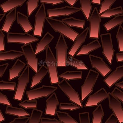 Seamless Arrows Background Stock Illustrations 13544 Seamless Arrows