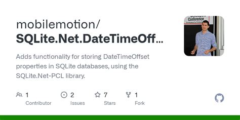 Github Mobilemotionsqlitenetdatetimeoffset Adds Functionality For Storing Datetimeoffset