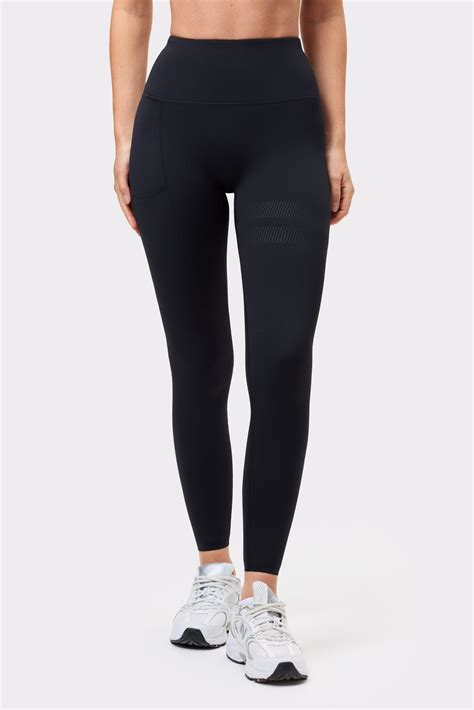 Signature Running Pocket Leggings Black I Hohe Taille I Stronger