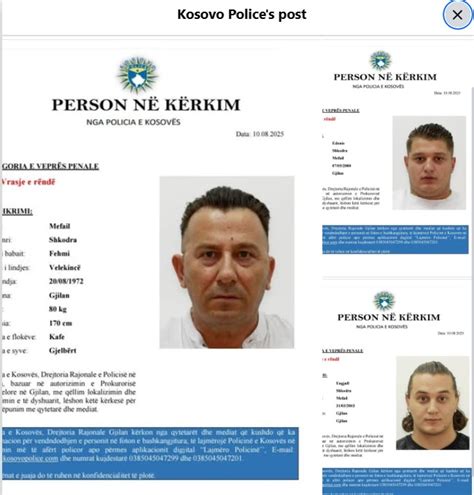 Trostruko Ubistvo U Gnjilanu Bujanovačke