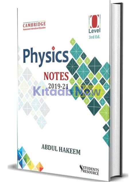 O Level 5054 Physics Notes 2020 2022 Kitaabnow