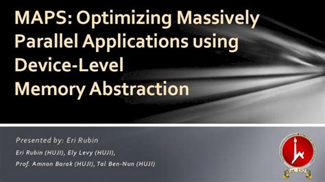 Pdf Maps Optimizing Massively Parallel Applications Using