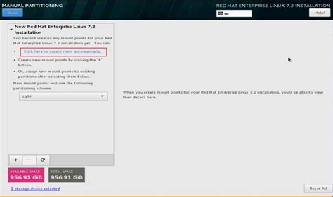 Create Partitions Manually When Installing RHEL 7 Nan Xiao S Blog