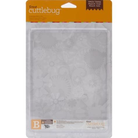 Cuttlebug Cutting Plate B 6x8 2pkg