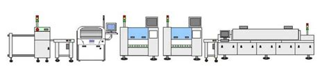 Smt Magazine Pcb Loader Unloader Used In Production Line