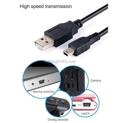 08m Mini Usb Cable Mini Usb To Mini Usb Cable 5 P Vicedeal