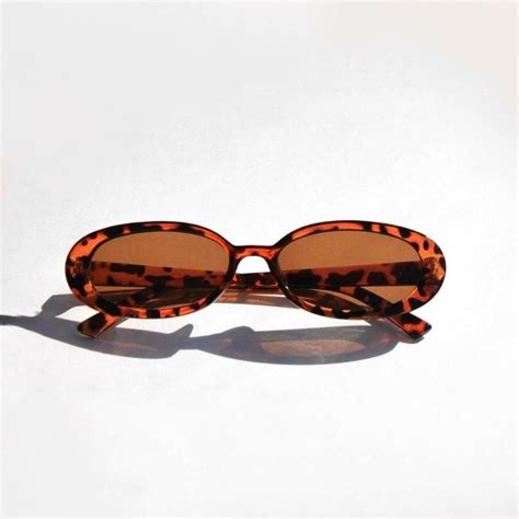 Tortoise Shell Series Sunglasses Etsy Canada Oval Sunglasses