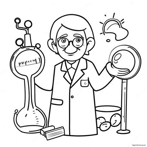 Scientific Method Process Coloring Page 52742 42218