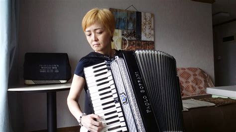 아코디언 손인호님의 한많은 대동강 하남뮤직하우스 곽현숙 Youtube