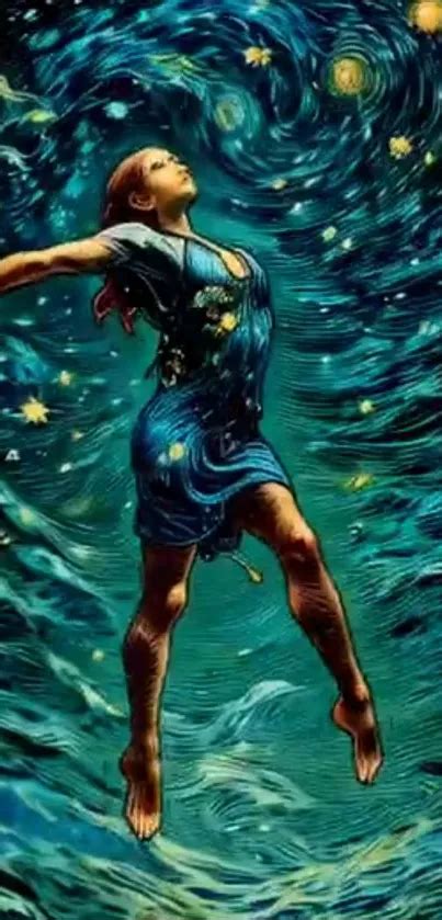 Starry Night Dance Wallpaper Free Download