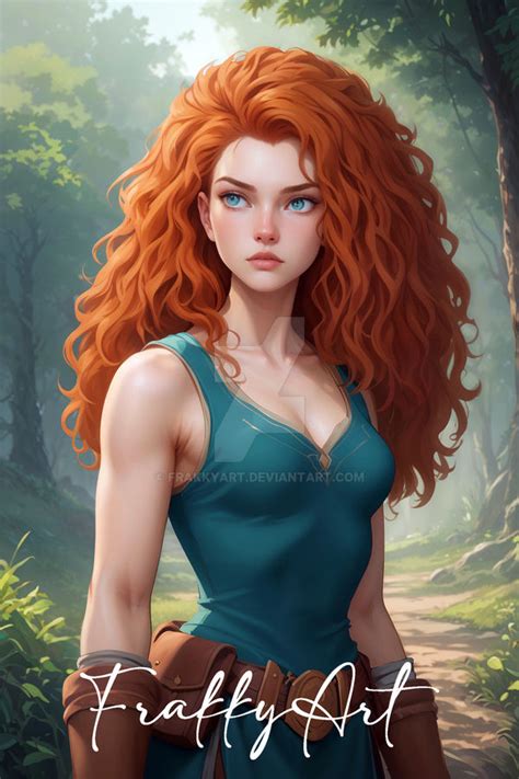 Disney Merida 006 By Frakkyart On Deviantart