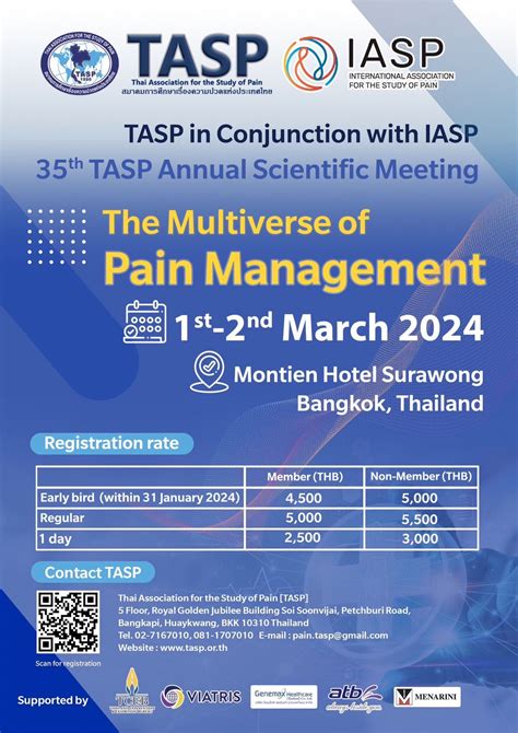 Th TASP Annual Scientific Meeting