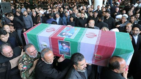 Officials From 68 Countries Attend Iranian Presidents Funeral In Tehran