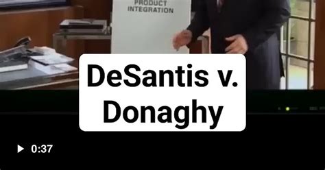 At Some Point The Alien Controlling The Desantis Skin Suit Will Be