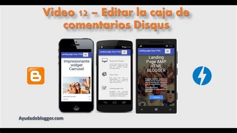 Landing Page Amp Html En Blogger Parte 12 Editar La Caja De