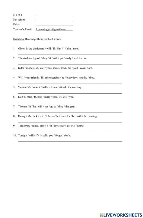 6977026 Conditional Type 1 Grade 8 Nur Suharjono