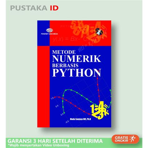 Jual Buku Metode Numerik Berbasis Python Original Shopee Indonesia