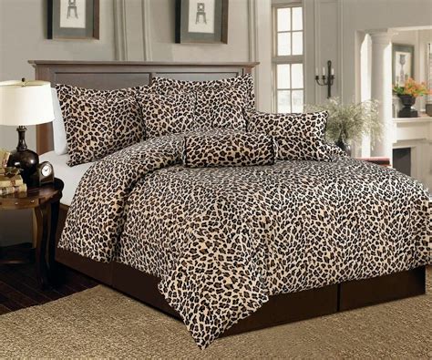 Leopard Print Queen Comforter Sets Foter