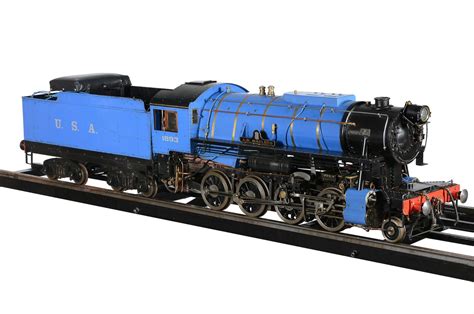 A Rare And Well Engineered 7 1 4 Inch Gauge Model Of A S160 Austerity 2 8 0 Tender Locomotive A