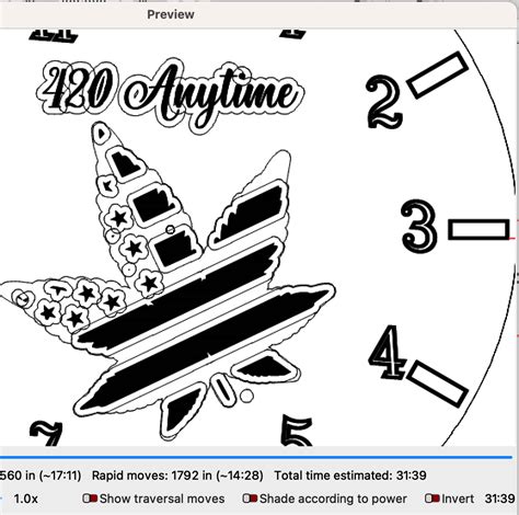 preview shows different from what i want lightburn software questions