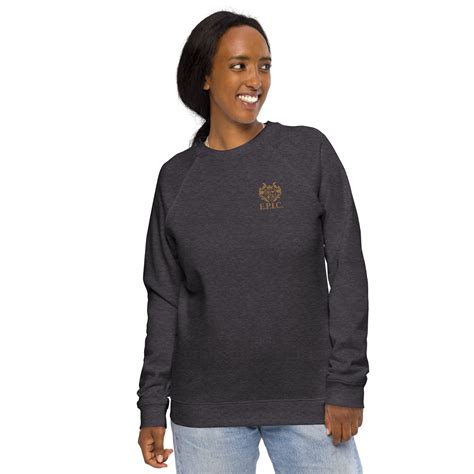 Unisex Organic Raglan Sweatshirt Epic Swag