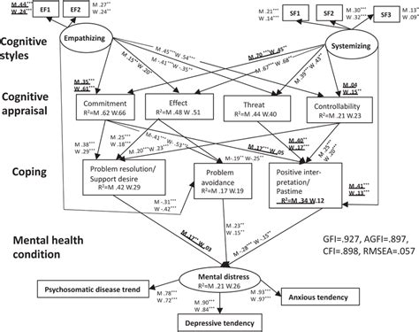 Figure1function Of Cognitive Style Empathizing Systemizing In The