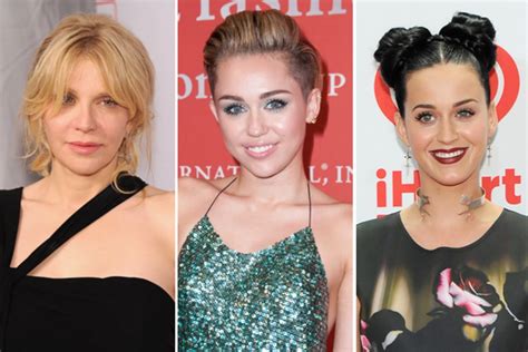 Courtney Love Slams Miley Cyrus Katy Perry