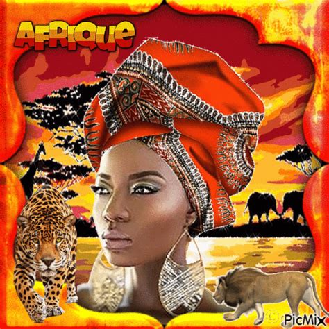 Sunset In Africa Free Animated  Picmix