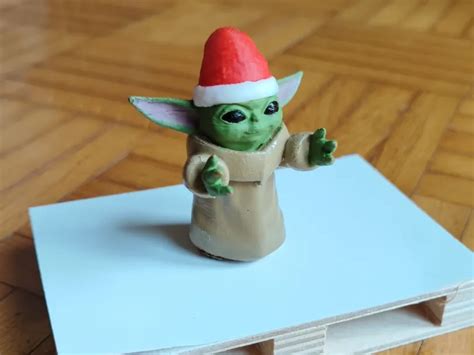 圣诞版格罗古拥抱 来自 Scapenator Makerworld