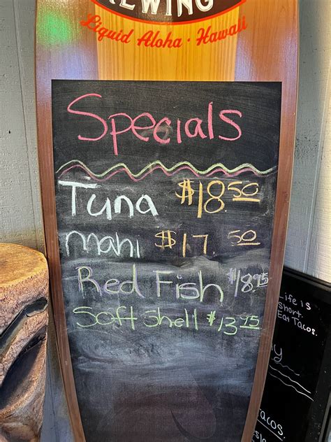 Menu At Chowder Teds Pub And Bar Jacksonville