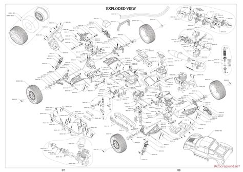 Redcat Racing Aftershock 30 Exploded View And Parts Lists