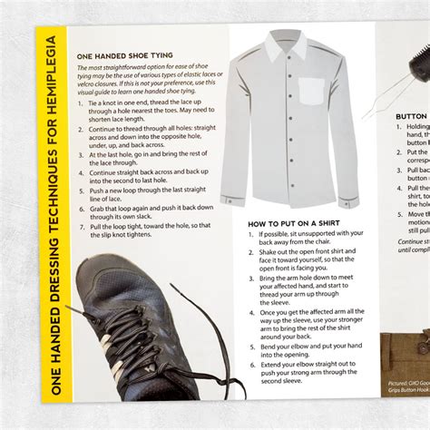 One Handed Dressing Techniques For Hemiplegia Adult And Pediatric