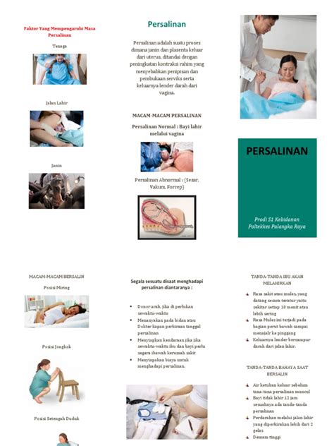 Leaflet Persalinan Pdf