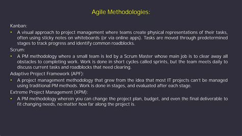 Agile Scrum Methodology Introduction Ppt