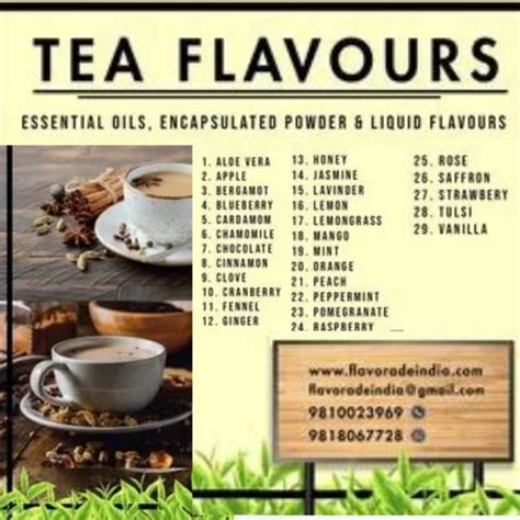Tea Flavour At Best Price In New Delhi By Shakti Trading Co Id