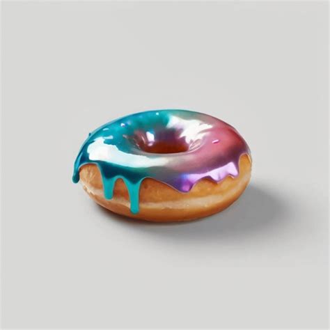 Premium Vector A Marble Shaped Object With A Rainbow Colored Water Drop