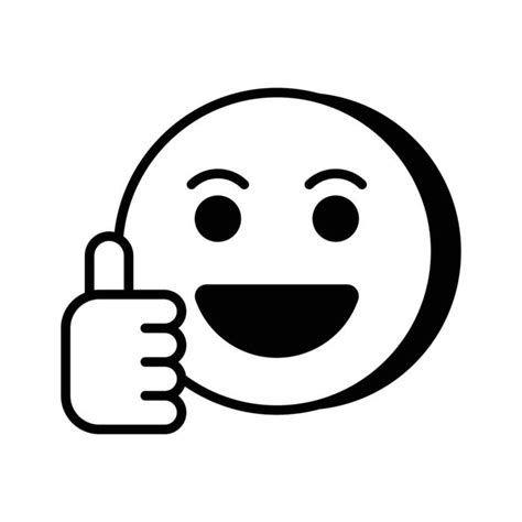 Thumbs Up Emoticon Vector Art Icons And Graphics For Free Download