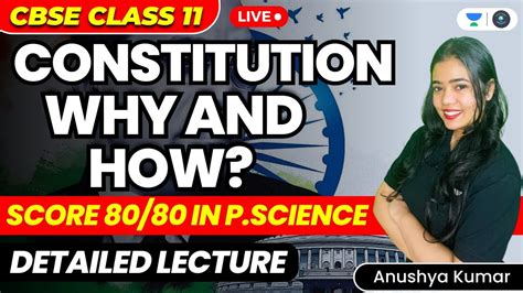 Constitution Why And How Class 11 Notes